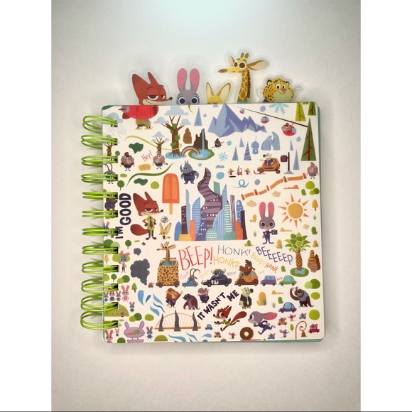 Disney Office | Disneys Zootopia Themed Bullet Journal Notebook | Poshmark
